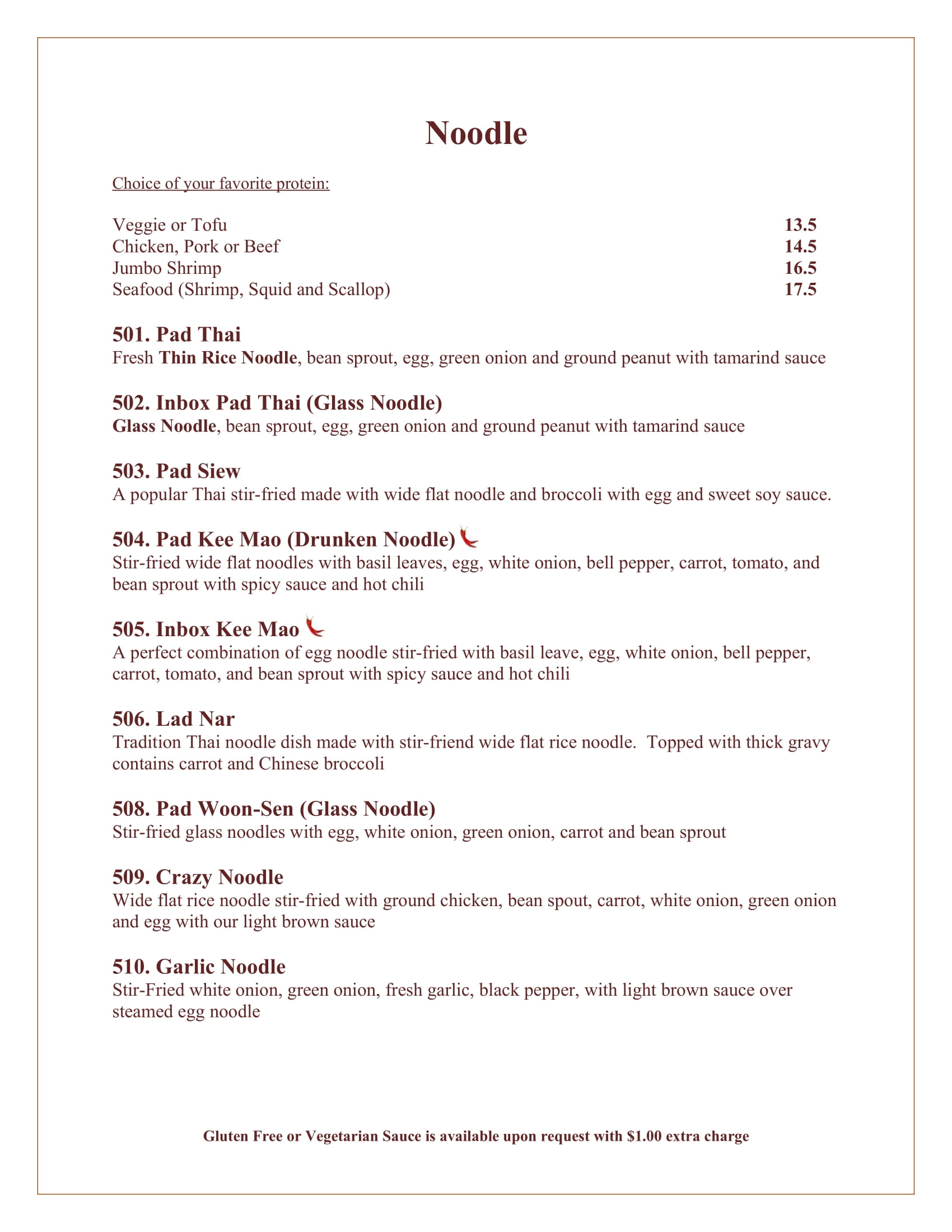 menu 2024: Contact us to order thai food: form to order: ThaiInbox ...